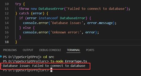 Create Custom Error Types In Typescript
