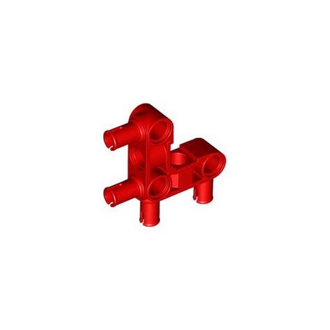 Lego 6390258 Angular Beam 90 Degr 4 Snaps Red