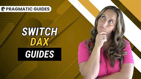 Power Bi Switch Dax Function Tutorial Youtube