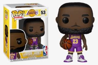 Lebron James Nba La Lakers Purple Jersey Fanatics Exclusive Pop Vinyl