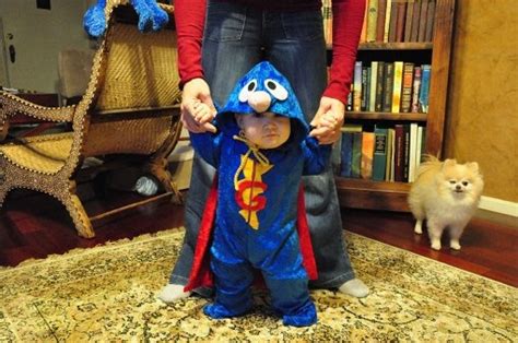 Super Grover Costume In 2024 Haloween Costumes Diy Halloween