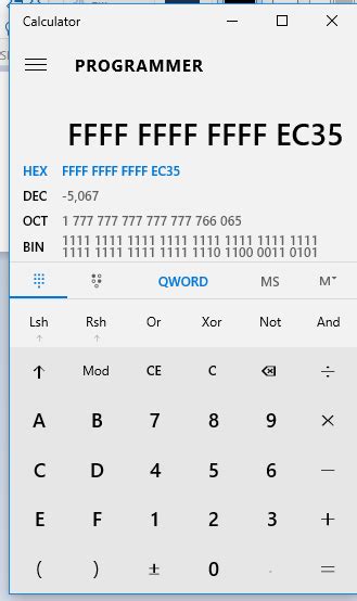 Math Hexadecimal Subtraction Stack Overflow