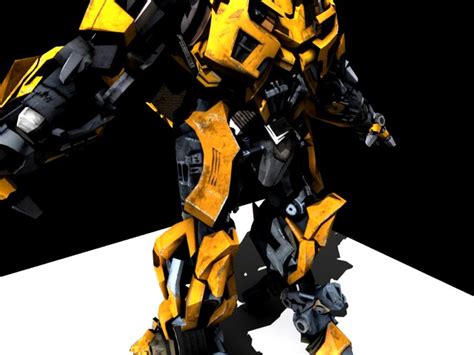 Clone Of Bumblebee Transformer Skin Animation 3d Model