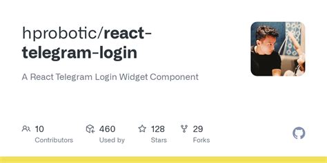 github hprobotic react telegram login a react telegram login widget