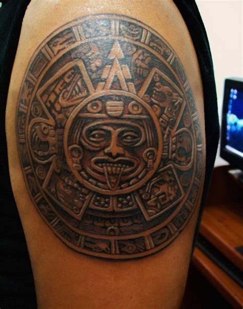 Aztec Calendar Tattoos Printable Calendars At A Glance