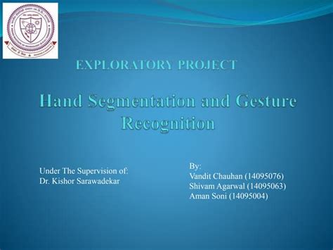 Exploratory Project Ppt Free Download