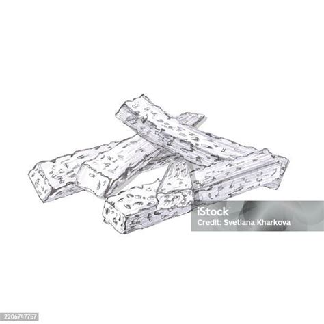 크래커 크루통 더미 레스토랑 메뉴 맥주 축제 포장 바 인테리어 디자인을위한 사실적인 스타일의 스낵의 고립 된 연필 그림 0명에 대한 스톡 벡터 아트 및 기타 이미지 Istock