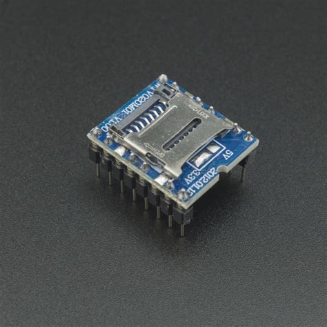 Módulo reproductor de audio WTV020 SD 16P