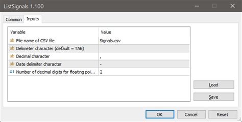 Free Download Of The Listing All Mt5 Signals Properties To A Csv File Script By Fmic For