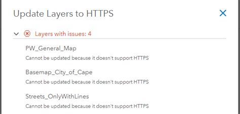Layer Cannot Be Updated To Esri Community