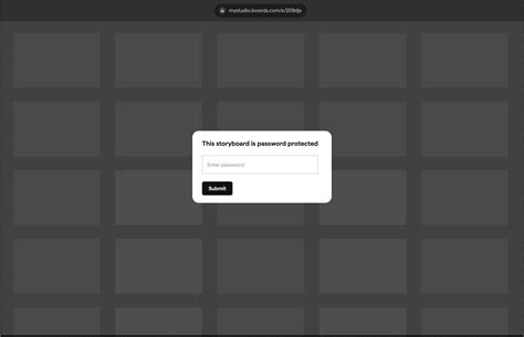 Password Protection Boords