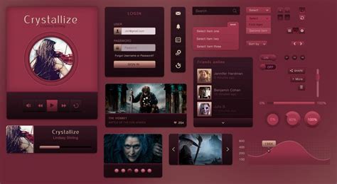 Ui Kit Psd Free Ui Kits Freebiesbug