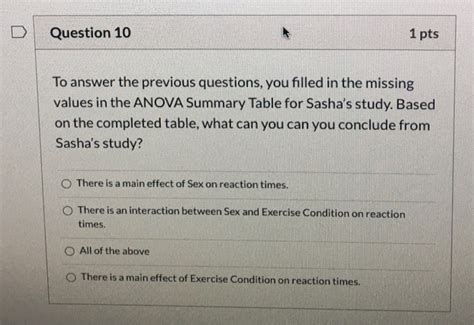 Solved Use The Following Information To Answer Questions