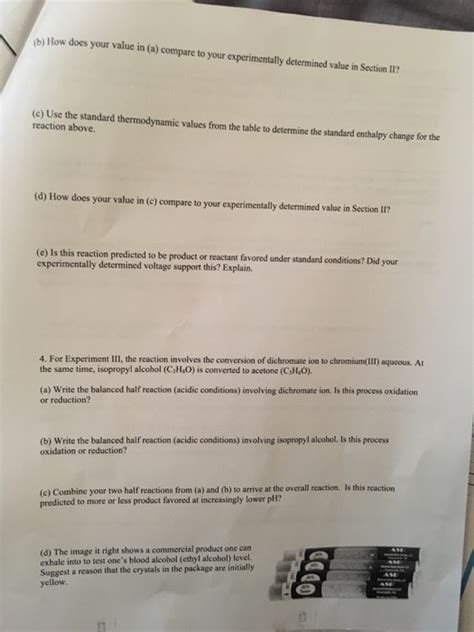 solved postlab questions 1 the table below summarizes
