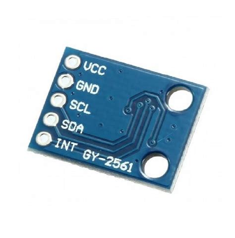 Unsoldered Gy 2561 Tsl2561 Luminosity Sensor Light Intensity Module