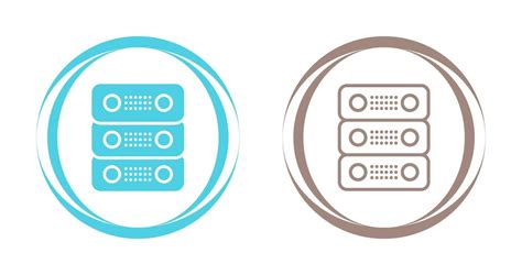Dedicated Server Vector Icon Vector Art At Vecteezy