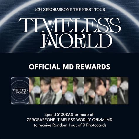 Zerobaseone 2024 Zerobaseone The First Tour Timeless World Official