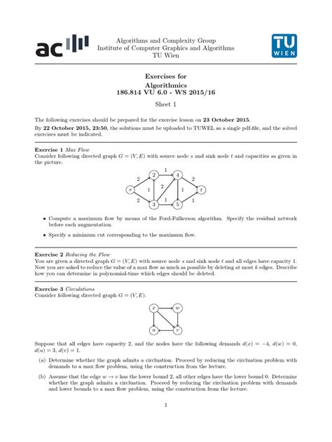 Exercises Block1 Pdf Computational Complexity Theory Theoretical