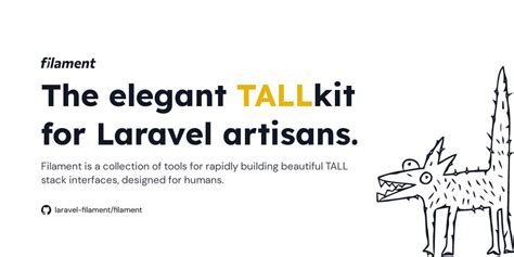 Filament Admin Panel Form Builder And Table Builder For The Tall Stack Rgithubtrends