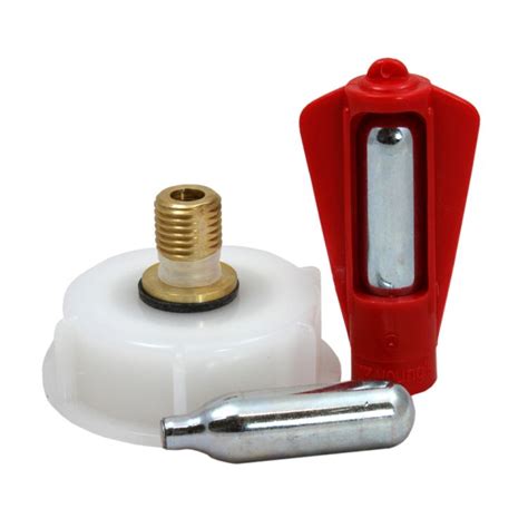Barrel Spares Co2 Injector System 2 Cap Valve And 2 X 8 Grm Bulb