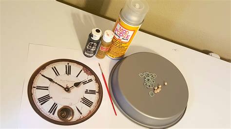 Diy Vintage Steampunk Inspired Home Clock Wall Decor