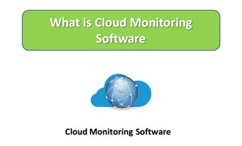 What Is Cloud Monitoring Software Netreo Cloud Monitoring