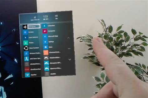 leaked video reveals hololens ui including start menu digital trends