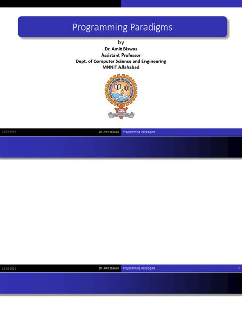 Programming Paradigms 1 79 Pdf Variable Computer Science Programming Language