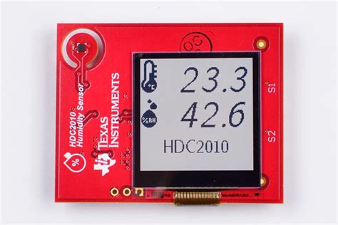TIDA Low Power Humidity And Temperature Digital Meter Reference Design TI Com