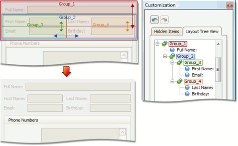 Detail View Layout Customization Xaf Cross Platform Net App Ui