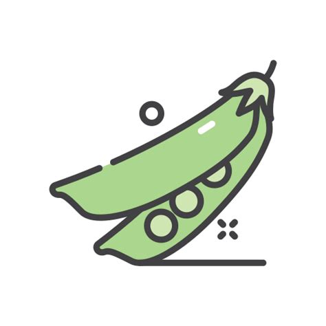 Peas Generic Color Outline Icon