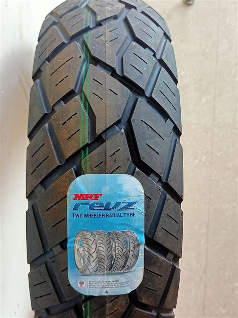Mrf 15060 R17 66s Revz C1 Tubeless Bike Rear Tyre Car