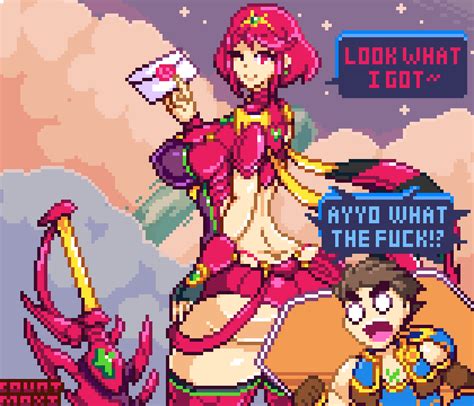 Countmoxi Pyra Xenoblade Rex Xenoblade Nintendo Super Smash Bros Xenoblade Chronicles