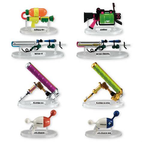 Super Punch Splatoon Mini Weapons Collection
