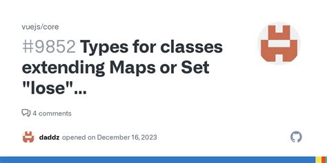Types For Classes Extending Maps Or Set Lose Methodsproperties Added