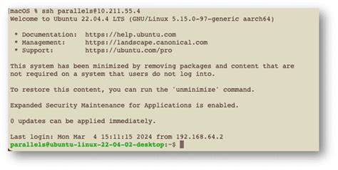 Remote Virtual Machine Access With Parallels Desktop