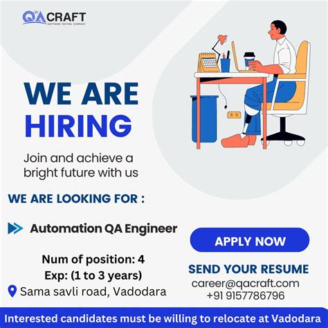 Qacraft Software Testing Company On Linkedin Qacraft Qajobs Automationqaengineer