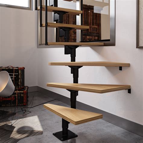 Dallas Quarter Turn Modular Staircase Kit Staircase And Railing Store