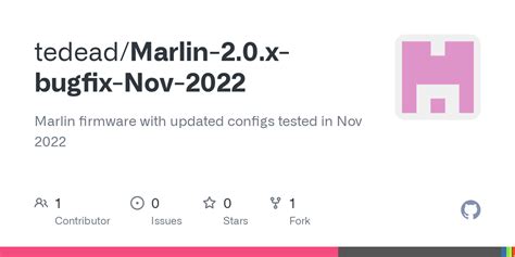 Marlin 2 0 X Bugfix Nov 2022 Platformio Ini At Main Tedead Marlin 2 0 X Bugfix Nov 2022 GitHub