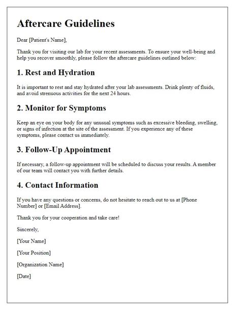 Letter Template For Lab Test Follow Up Instructions Free Samples In Pdf Letterin Letter Template For Lab Test Follow Up Instructions Free Samples In Pdf Letterin