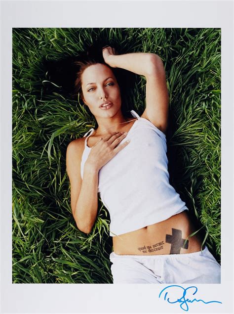 David Lachapelle Angelina Jolie 2001 Mutualart