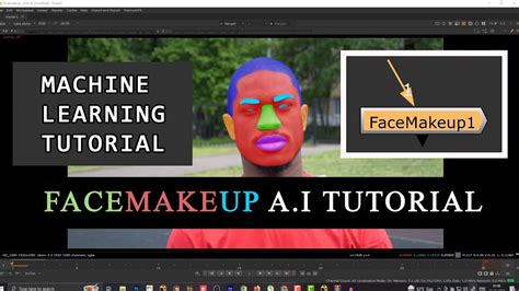 Face Makeup With Help Of Ai Machine Learning In Nuke Advanced Nuke Tutorial Cattery Youtube
