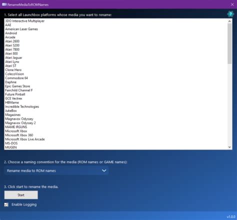 Rename Media Images Videos As Rom Name Or Game Name Format Third Party Apps And Plugins