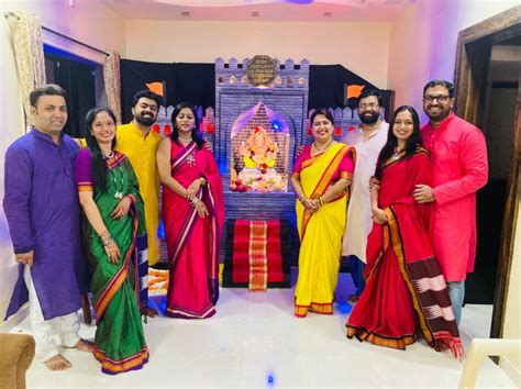 soniya masurekar bichu on linkedin and the celebration begins🙏🏻 ganpati bappa morya 🌺 positive