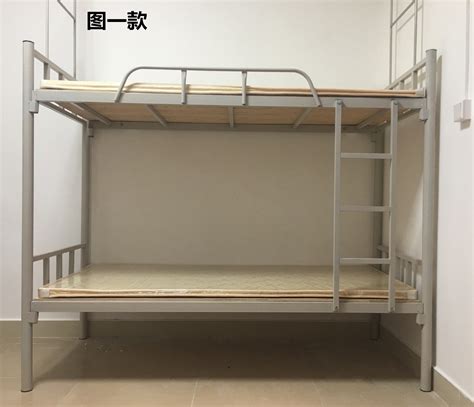 公寓双层铁床学校加厚铁架床高低床员工工地宿舍上下铺厂家批发 阿里巴巴