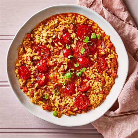 Simple Chorizo And Cherry Tomato Risotto Recipe Gousto