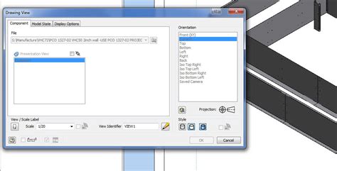 Reference Parts Visibility In Drawing Autodesk Community
