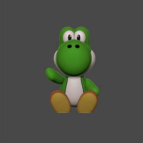 🆓 Free Yoshi Doll・free Stl File For ・cults