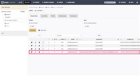 Build A Graphql Backend For An Application Hasura Graphql Docs
