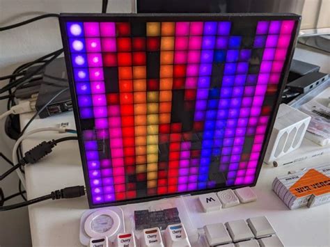 Github Voglerled Matrix 16x16 Pixel Rgb Led Matrix With Support For Wled And Text